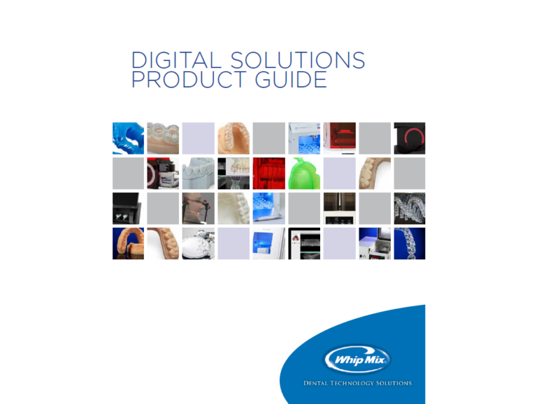 Whip Mix Product Guide | Whip Mix